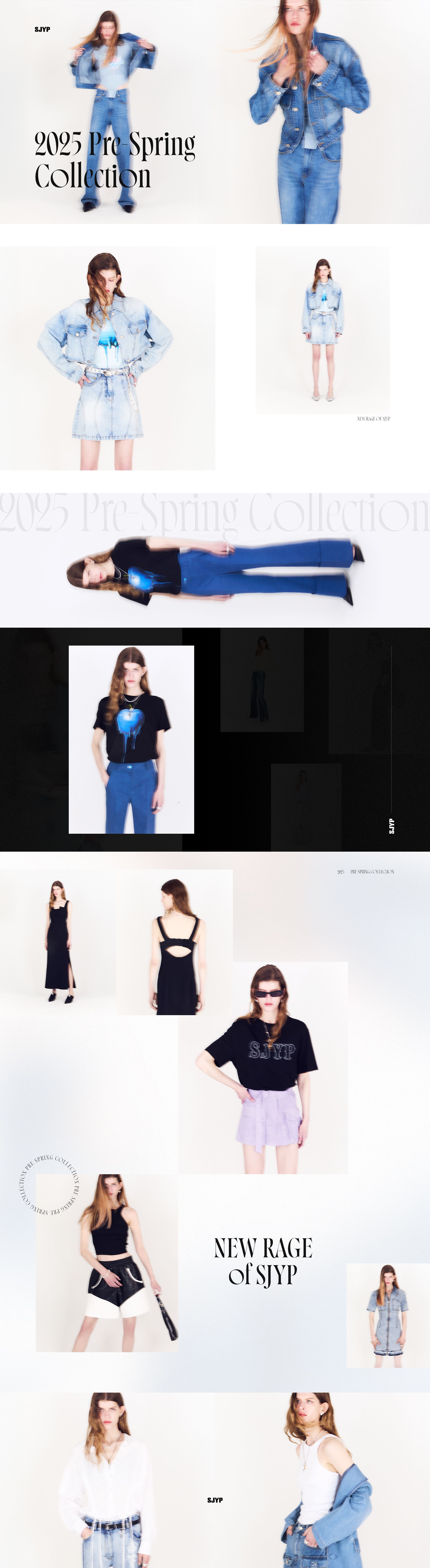 갤러리아몰 Premium life of yours | SJYP 25 S/S Collection