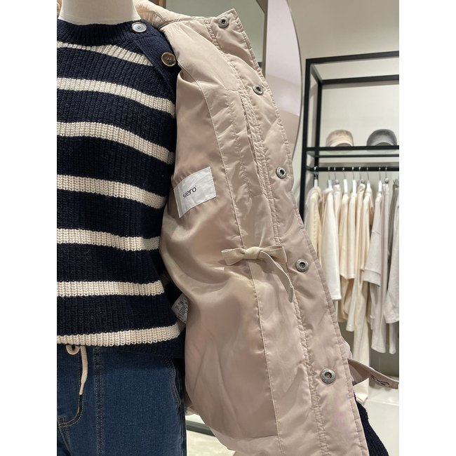 [21F/W]다이아 퀼팅 4포켓 셔츠형 다운점퍼(SH4JPF314)