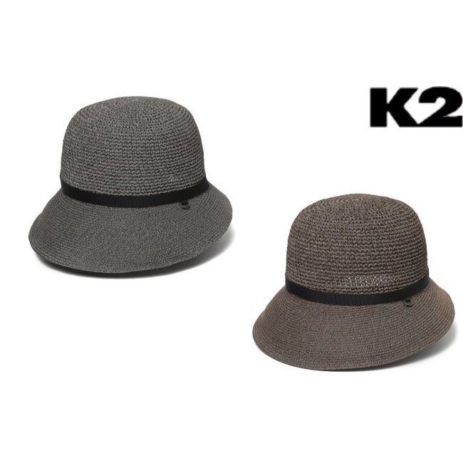 K2 캐주얼 모자 시그니처 여성 니트HAT KWS23C66