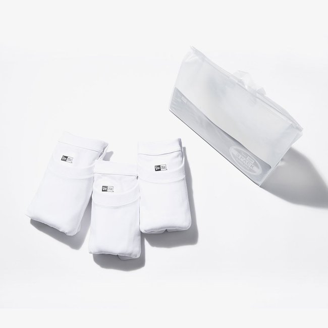 뉴에라 | [뉴에라] 에센셜 3팩 반팔 티셔츠 화이트_13511134 | 갤러리아몰