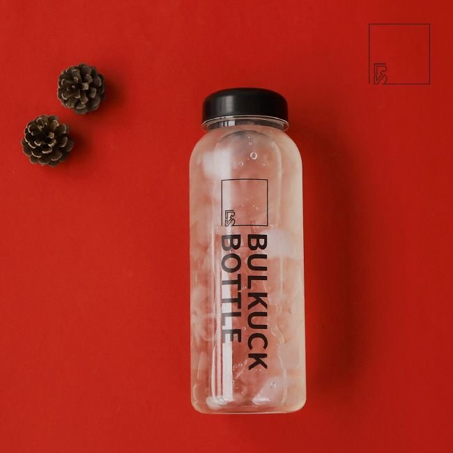 BULKUCK 트라이탄 1리터 큰 보틀 (블랙) 1P