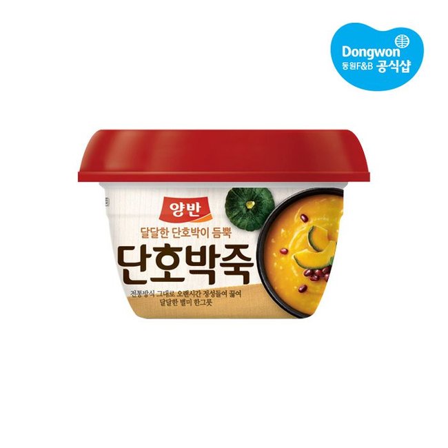 [동원] 양반죽 단호박죽 285g x 12개