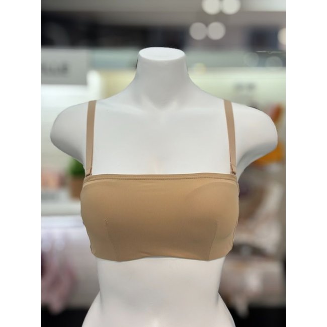 바바라 스킨 일체형 와이어 오프숄더 반도브라(70B,70C,A~C컵) ABR4399-SK