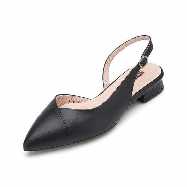[미소페] 여성 베이직 슬링백힐 (2CM) 012412004 C-2B