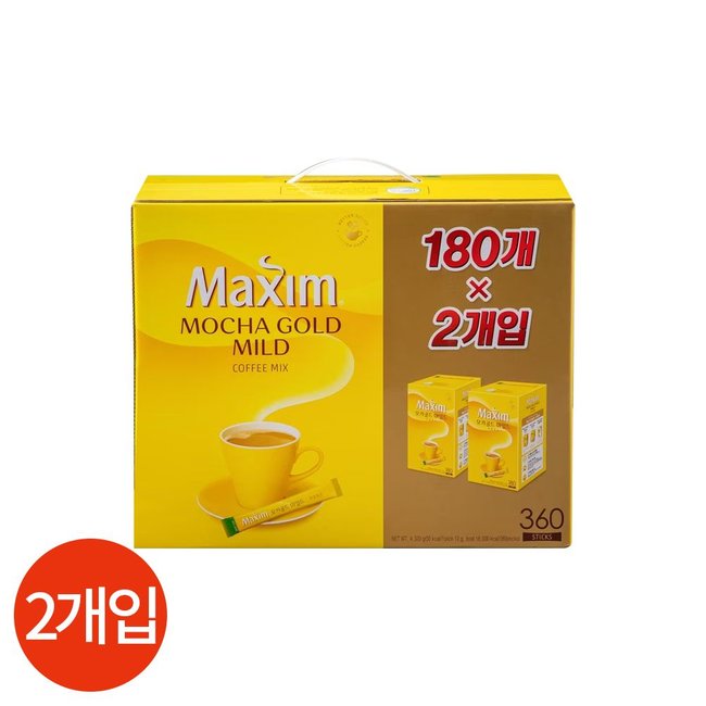 클릭몰 | 동서 맥심 모카골드 믹스 180T x 2개 | 갤러리아몰