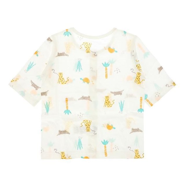 (쌍둥이출산백일선물)로엔7부내의+사파리7부내의(A2B-10386C)