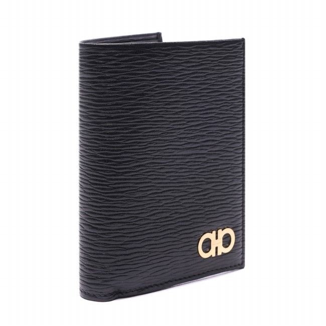 [페라가모] 22FW 남성 간치니 반지갑 (66_A067_685996_22F)