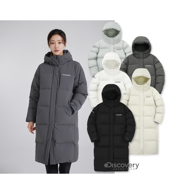 디스커버리 여성 레스터G RDS 구스다운 롱패딩 DWDJ68046