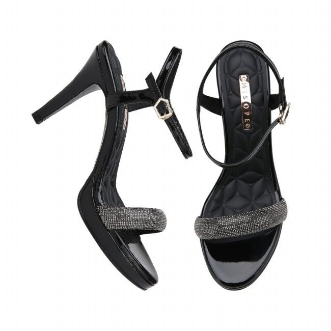 [미소페] 여성 핫픽스 샌들 (9CM) 012424017 C-2B