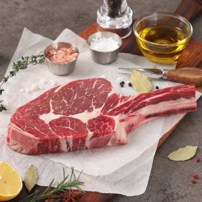 인정식탁 | [고기장인백정] 토마호크 500g | 갤러리아몰