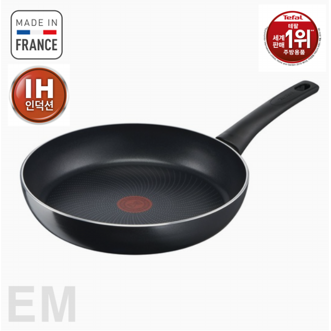 테팔 인덕션 티타늄 제너러스쿡 프라이팬 28cm