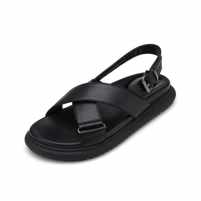 [미소페] 여성 X자 스트랩 샌들 (3.5CM) 012424710 C-2B