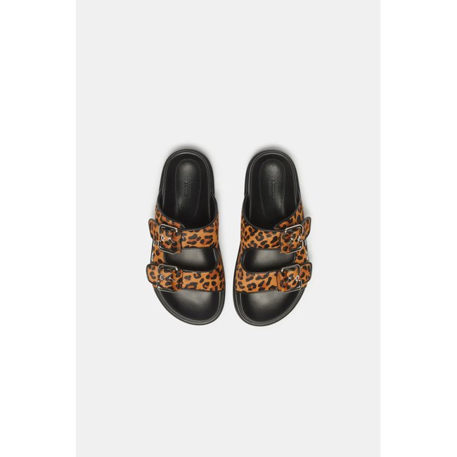 슈콤마보니 | Leopard slide(brown) DG2AM25023BRN | 갤러리아몰