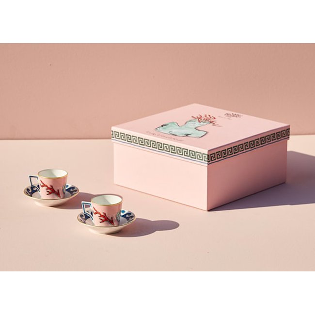 [Gift Box] 네투노 Espresso cups & Saucers (2set, 4pcs)