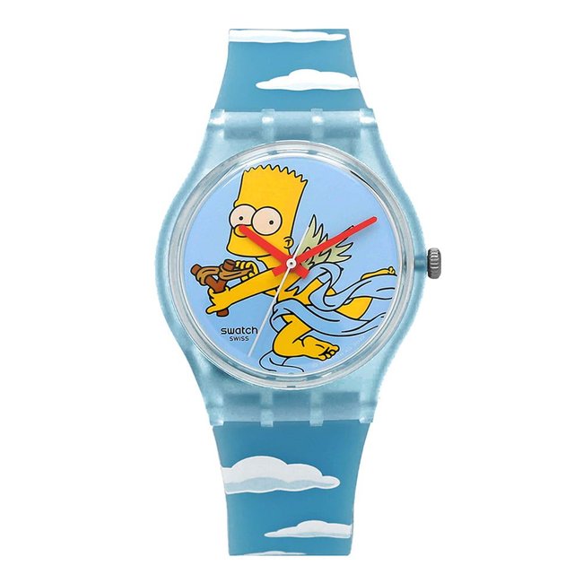 스와치 | 스와치 SO28Z115 THE SIMPSONS ANGEL BART 공용 우레탄시계 | 갤러리아몰