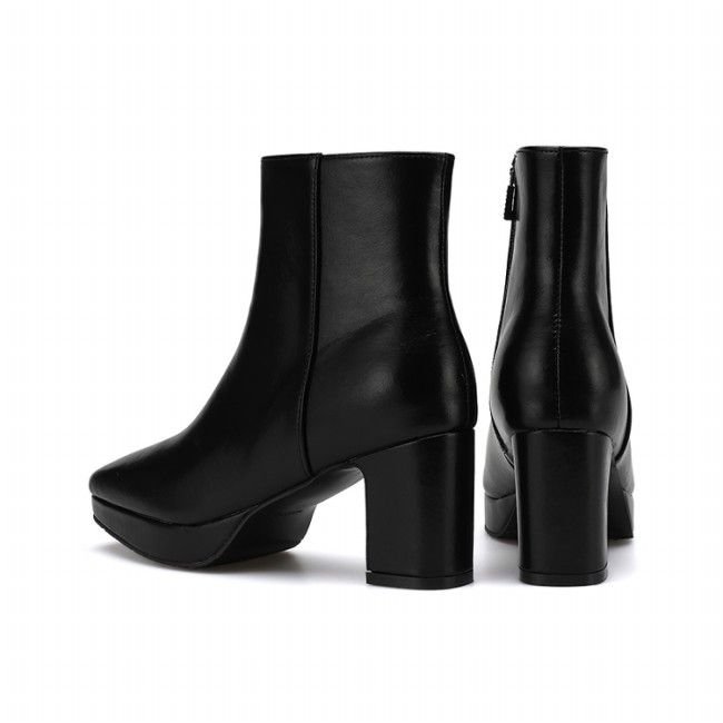 [미소페] 여성 가부시 앵클부츠 (7CM) 012446716 C-2B