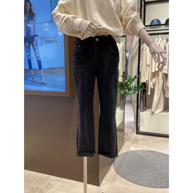 [21F/W]포켓 다트 세미 배기핏 기모데님(SH4DPF582)