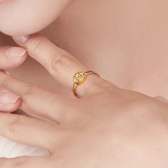 여자 순금 반지 H 컷팅 24K 3.75g 애끼 검지 엄지