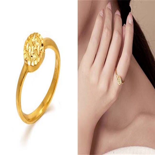 여자 순금 반지 H 컷팅 24K 3.75g 애끼 검지 엄지