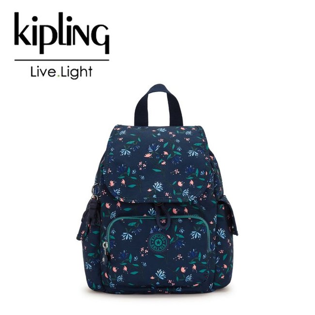 키플링 미니백팩 시티팩 미니 조이풀 플라워즈 KLCBA18 JYFF