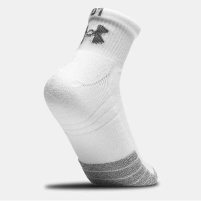 언더아머 양말 HeatGear® Quarter Socks 3-Pack 1353262-100