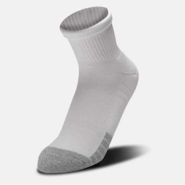 언더아머 양말 HeatGear® Quarter Socks 3-Pack 1353262-100