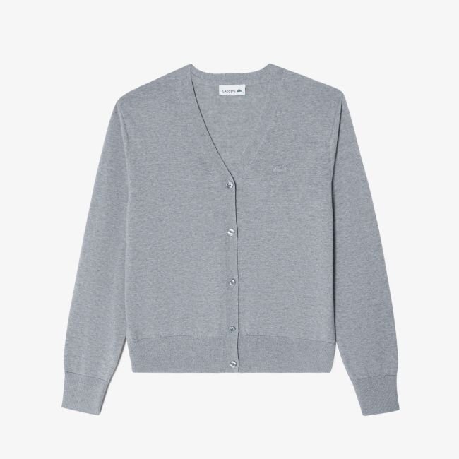 [여성] 라코스테 브이넥 소프트 울 가디건 AF110E-54N CCA