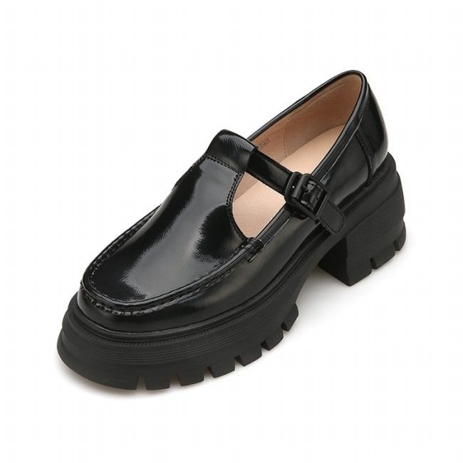 [미소페] 여성 스트랩 로퍼 (6CM) 012319703 C-2B