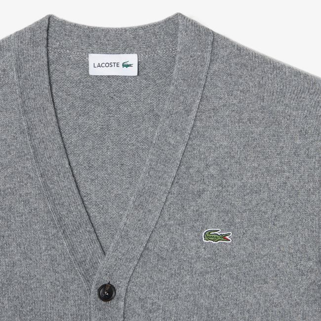 라코스테 남성 베이직 V넥 방모 가디건 AH560E-54N CCA