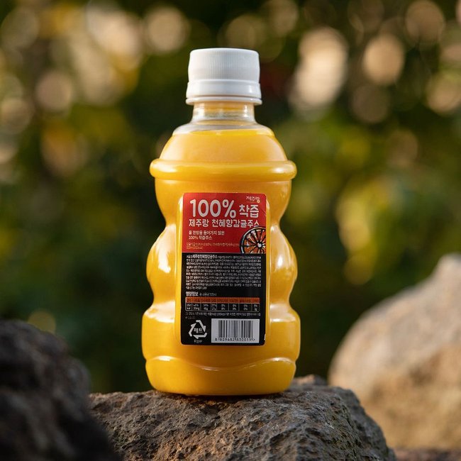 [제주랑] 100% 착즙 주스 천혜향 감귤 320ml