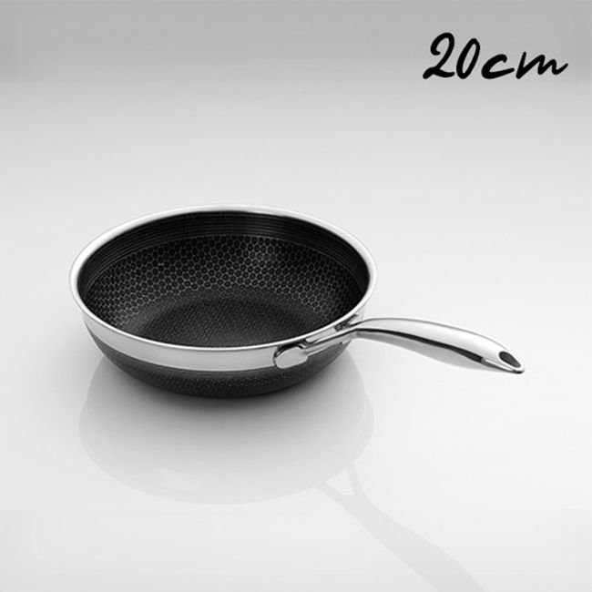 쿡셀 더블코팅 IH 웍 궁중팬 20cm / 뚜껑포함