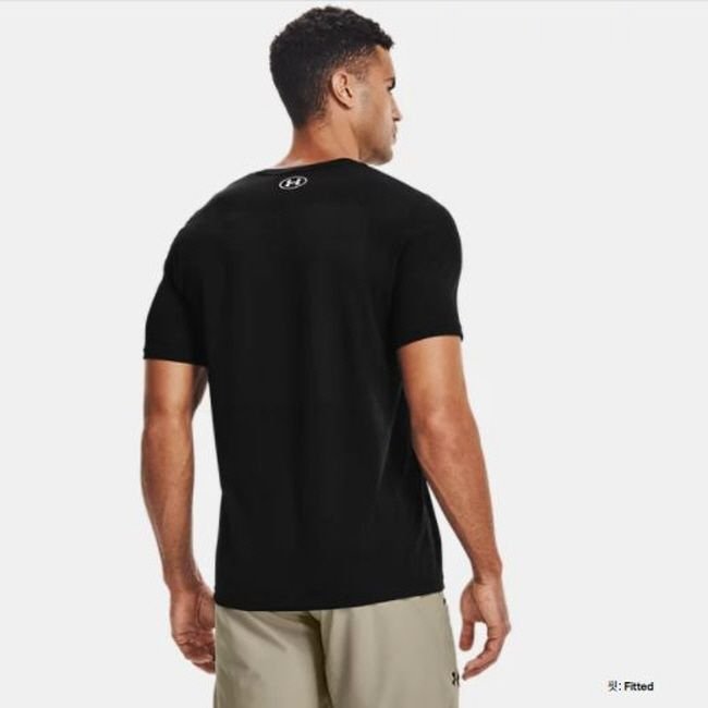 언더아머 반팔 남성 UA 심리스 티셔츠 1361131-001