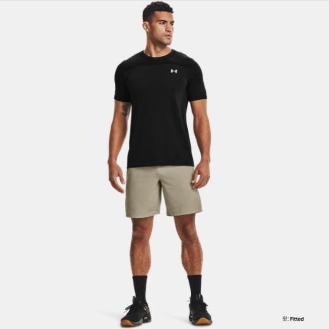 언더아머 반팔 남성 UA 심리스 티셔츠 1361131-001