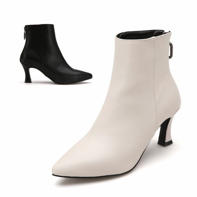 [미소페] 여성 앵클부츠 (6.5CM) 012146702 C-2B