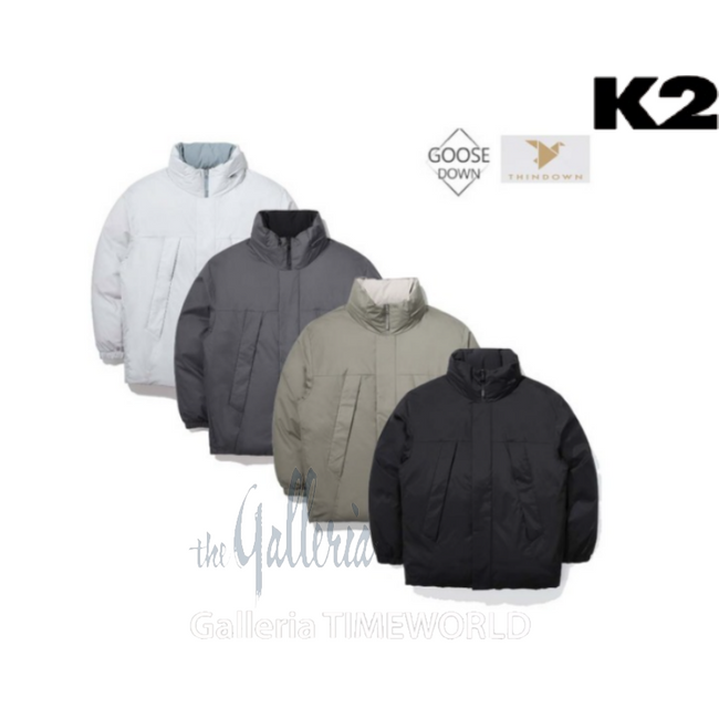 KMW22575 JZ 남성 다운 씬에어 리버시블 라이트