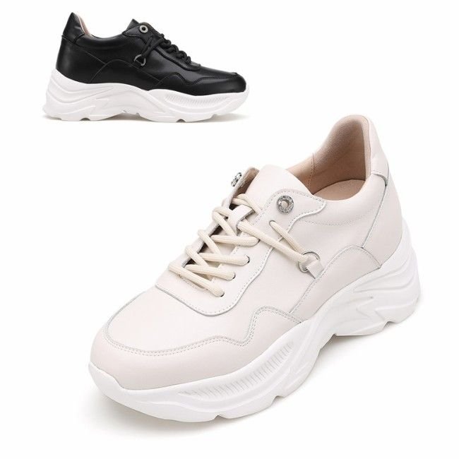 [미소페] 여성 키높이 스니커즈 (5.5CM) 012430704 C-2B