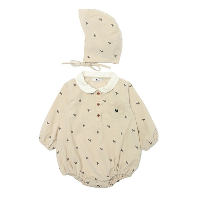 24FW (출산백일돌선물)BE)블루독 SET 바디슈트(44A13-604-09)