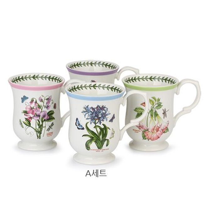 [포트메리온]보타닉가든테라스 머그 0.35L 4p(BGT)