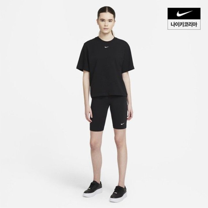 나이키 | 여성 나이키 스포츠웨어 박시 LBR 반팔 티셔츠 DD1238-010 | 갤러리아몰